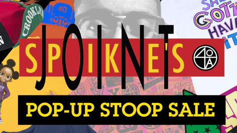Spike's Joint Pop-Up Stoop Sale! – S.J