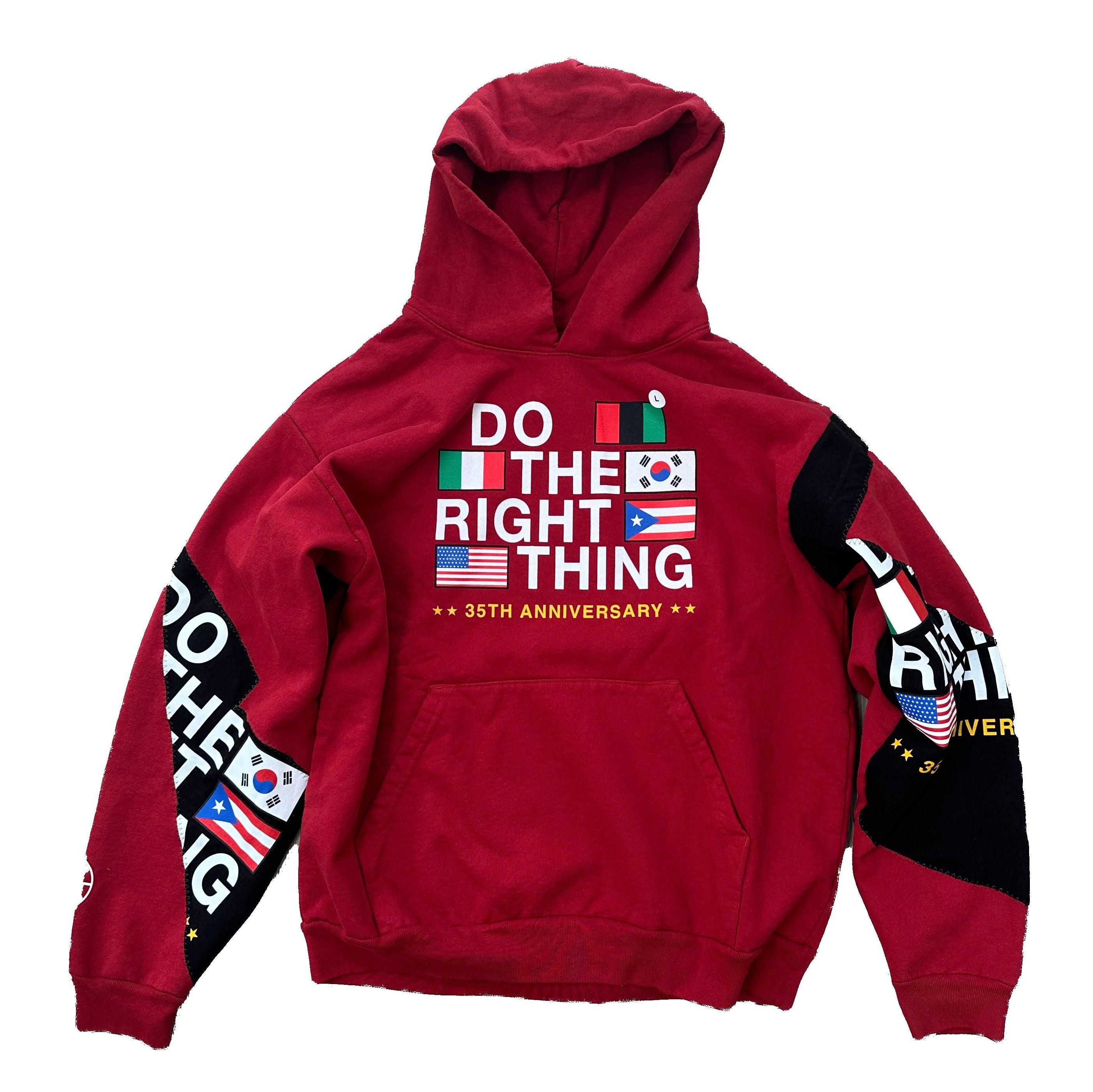 40 Acres x COINTEL Do The Right Thing Hoody - Red – S.J